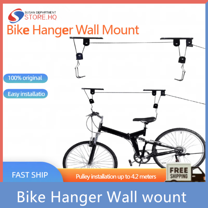 Fortress Bicycle Ceiling Mounted Storage Bike Lift Hanger bike hanger ...