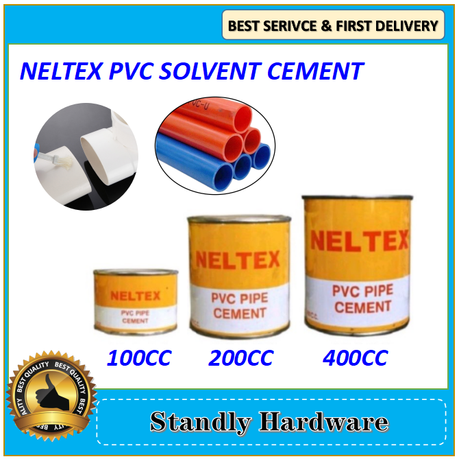 Neltex PVC Solvent Cement 100CC 200CC 400CC | Lazada PH