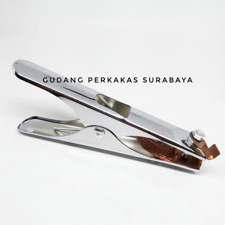 TANG MASSA 300A STANG MESIN LAS TANG GROUNDING GROUND CLAMP EARTH CLAMP ...