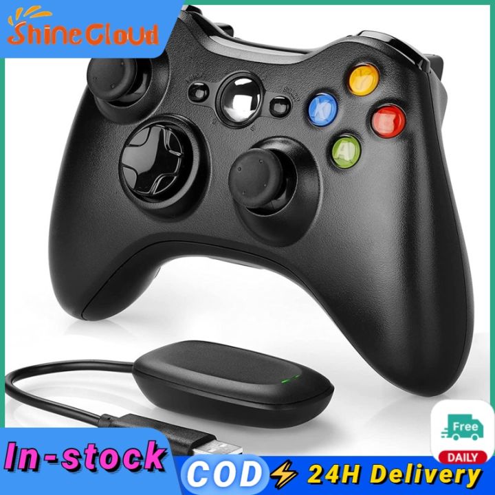 New Wireless Controller Compatible For Xbox 360 PC With Dual-Vibration ...