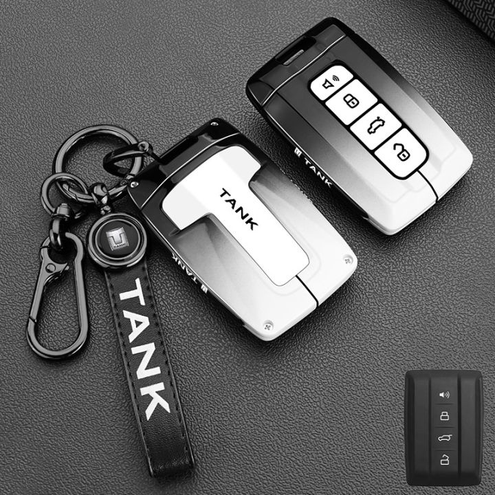 Zinc Alloy Cover Remote Key Case For Great Wall GWM WEY TANK 300 500 ...