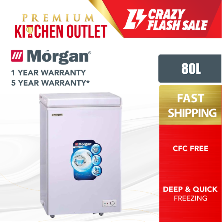 【Own Truck Delivery】Morgan 80L DUO FUNCTION Chest Freezer / Fridge MCF ...