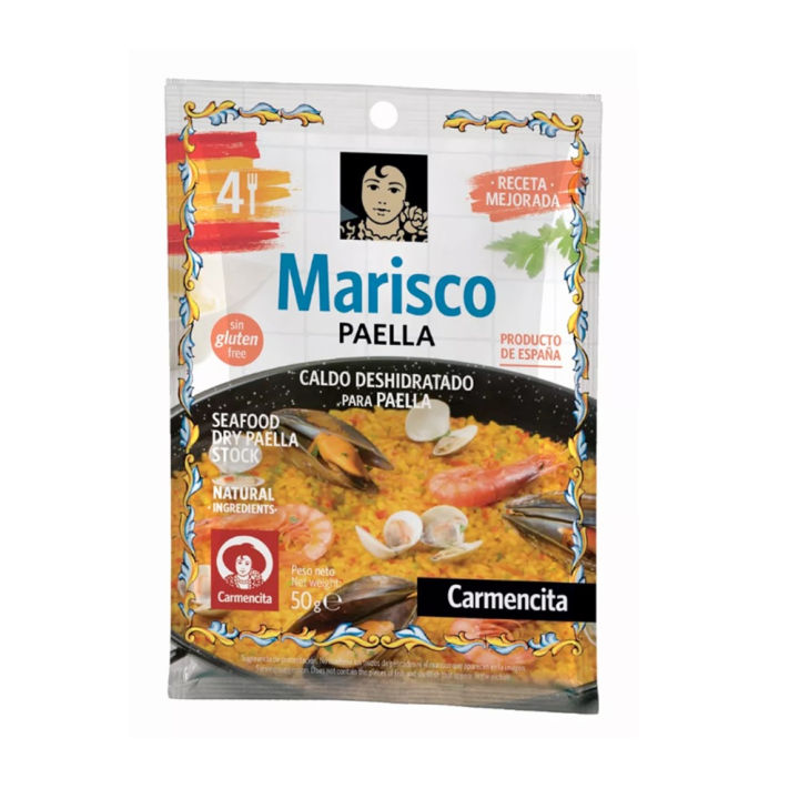 Carmencita Marisco Dry Paella Stock 50g | Lazada PH