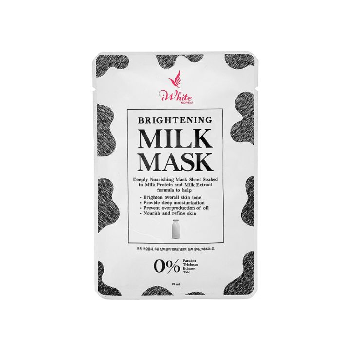 IWHITE KOREA Brightening Milk Mask Sheet 22ml | Lazada PH