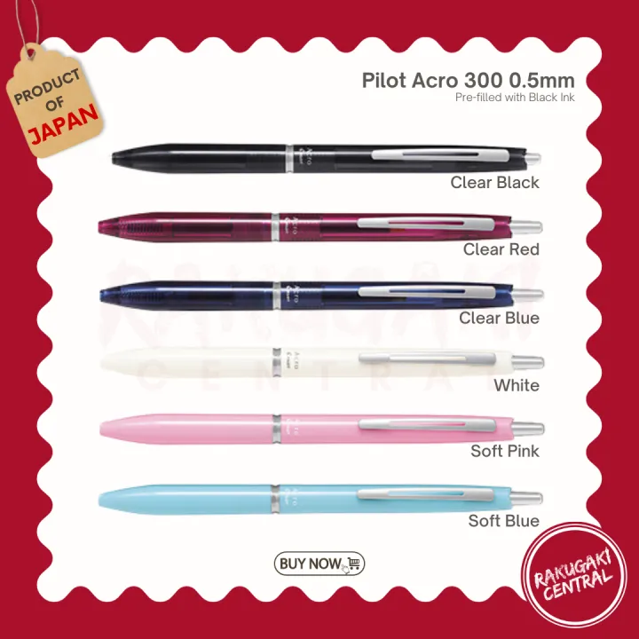 Pilot Acro 300 Ballpoint Pen 0.5mm | Lazada PH