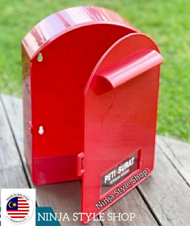 High Grade PVC Post Letter Box / Plastic Mail Box / Peti Surat Plastic ...