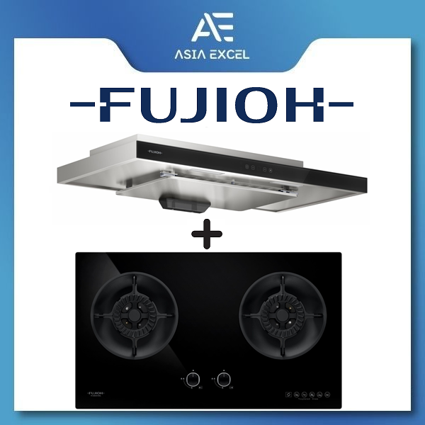 FUJIOH FR-MS2390R 90CM SLIMLINE HOOD WITH TOUCH CONTROL + FUJIOH FH ...
