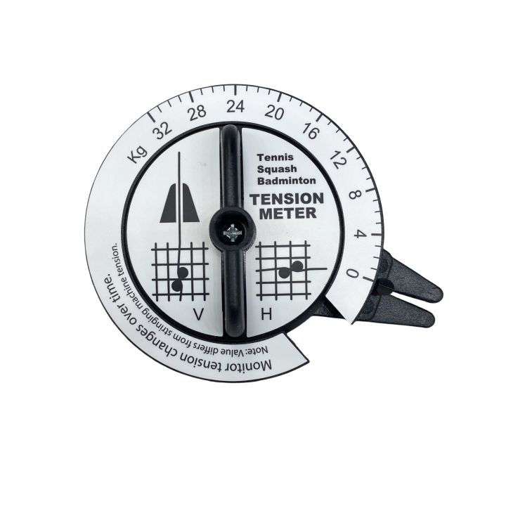 Badminton,Tennis, Squash, Racquet Tension Meter - Accurate String ...