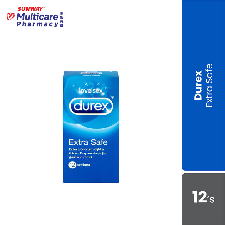 Durex Extra Safe 12's | Lazada