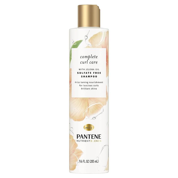 Pantene Nutrient Blends Complete Curl Care With Jojoba Oil Sulfate Free ...