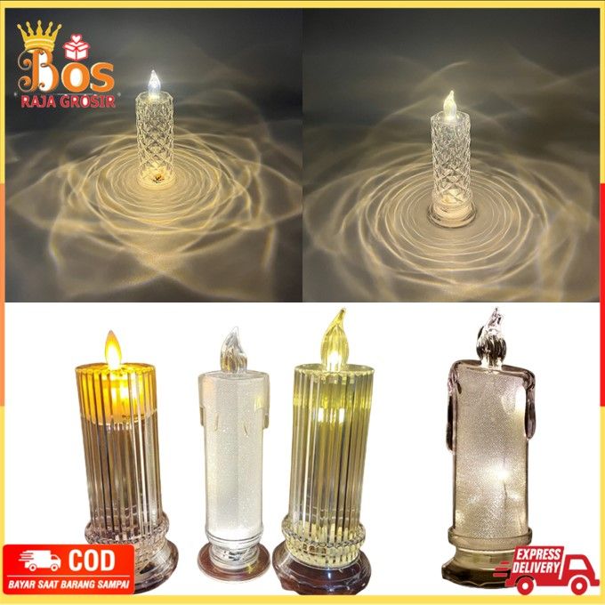 Lilin Led Candles Lilin Mini Elektrik Lampu Tidur Lilin LED Light ...