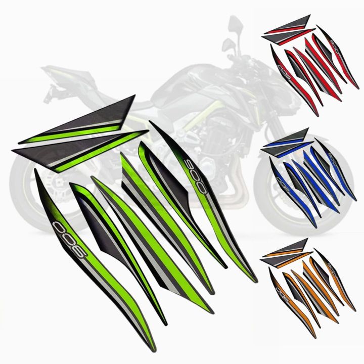 6 Colors New 3M Sticker Fairing Stickers For Kawasaki Z900 2017 2018 ...