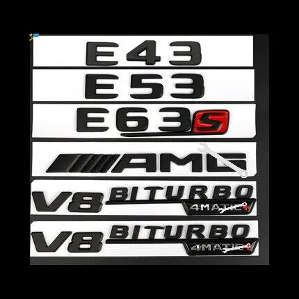 Mercedes Benz E63 E63S AMG Logo AMG Emblem 2017 2021 New 3D Design | Lazada
