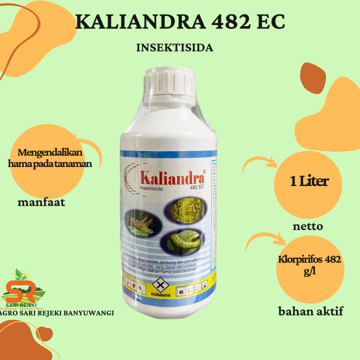 KALIANDRA 482EC 1Liter INSEKTISIDA Walang sangit | Lazada Indonesia