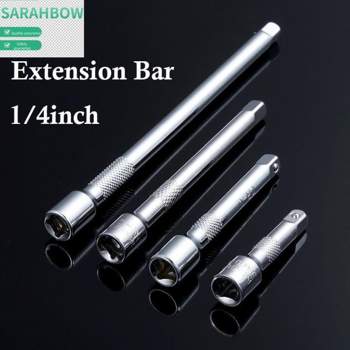 1pc 1/4" Shank Anti-fall Drive Ratchet Socket Extension Bar Hand Tool ...