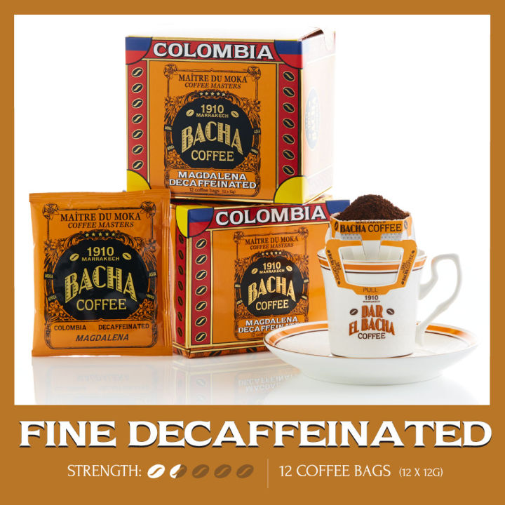 Bacha Coffee | Magdalena Decaf Colombia Single Origin, 100% Arabica ...