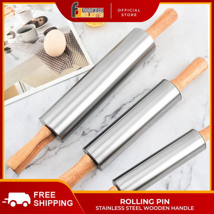 Rolling Pin Pressing Stick Pizza Roll Stick for Dough Roller Non-stick ...