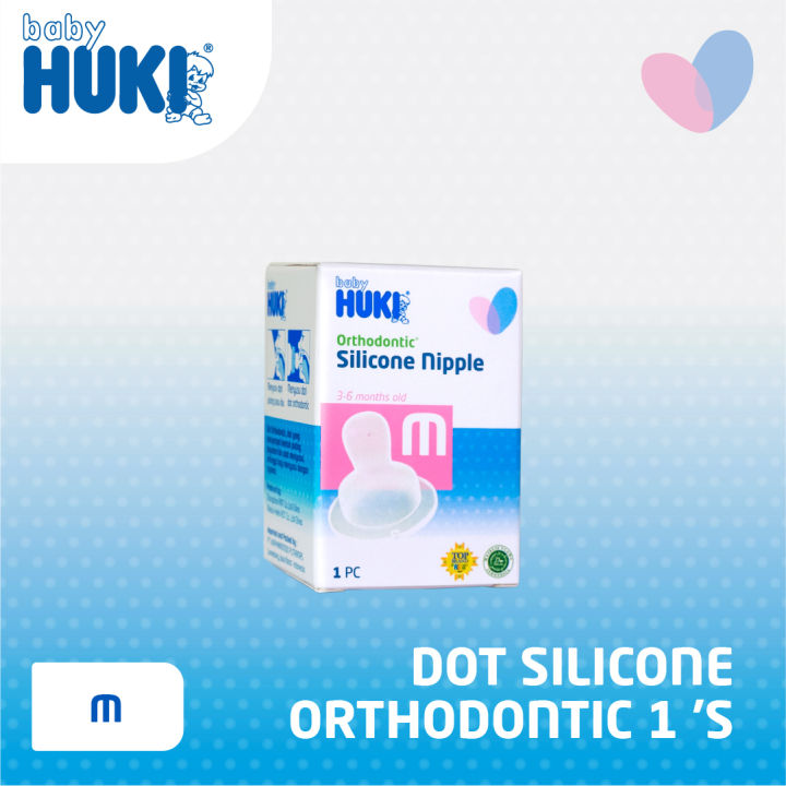 HUKI DOT SILICONE M / 288/ Dot Silikon Orthodontic Berukuran M | Lazada ...