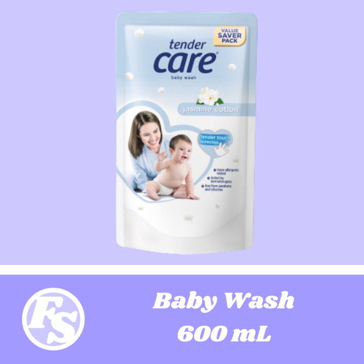 Tender Care Jasmine Cotton Baby Wash 600mL | Lazada PH