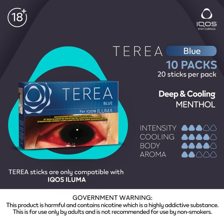 TEREA Blue Selection Heated Tobacco Sticks (Smoke-Free Tobacco Pleasure ...
