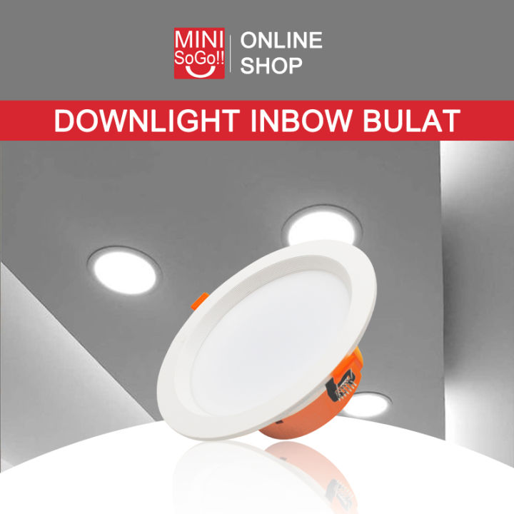 Lampu Downlight LED Inbow / Downlight Panel LED Inbow Bulat | Lazada ...