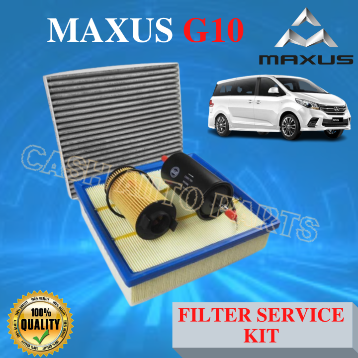 MAXUS G10 OIL FILTER AIR FILTER FUEL FILTER MAXUS SERVICE KIT | Lazada