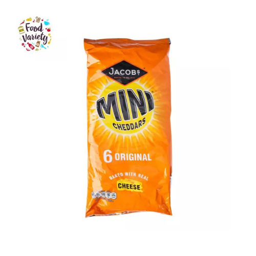 Jacobs Mini Cheddars Original 138g จาคอบส์มินิเชดดาร์ออริจินอล 138 กรัม ...