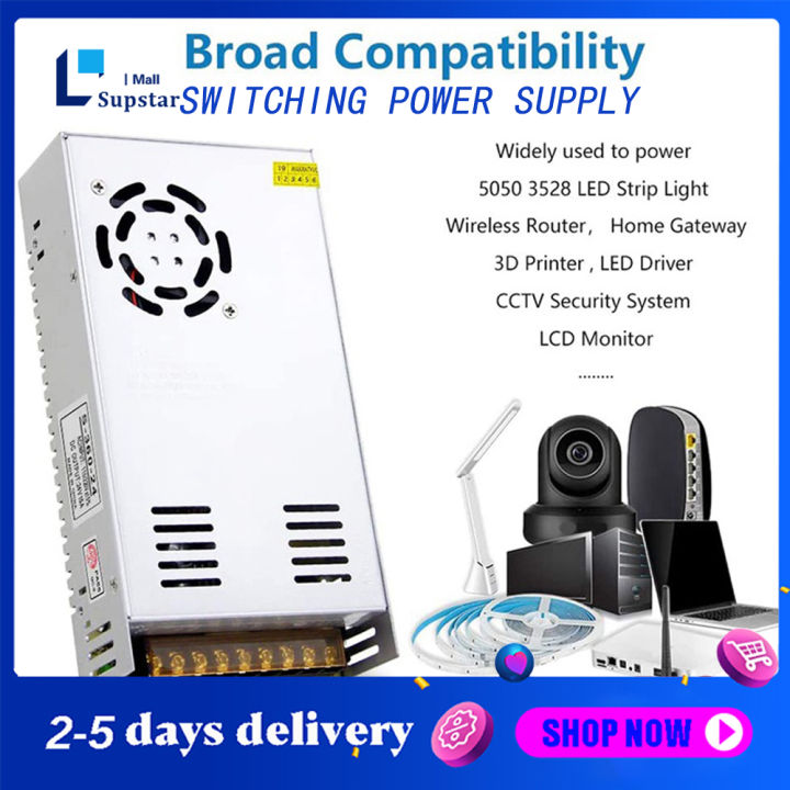 【Ship from Manila】220V input DC 12V 30A Output 360W Power Supply ...