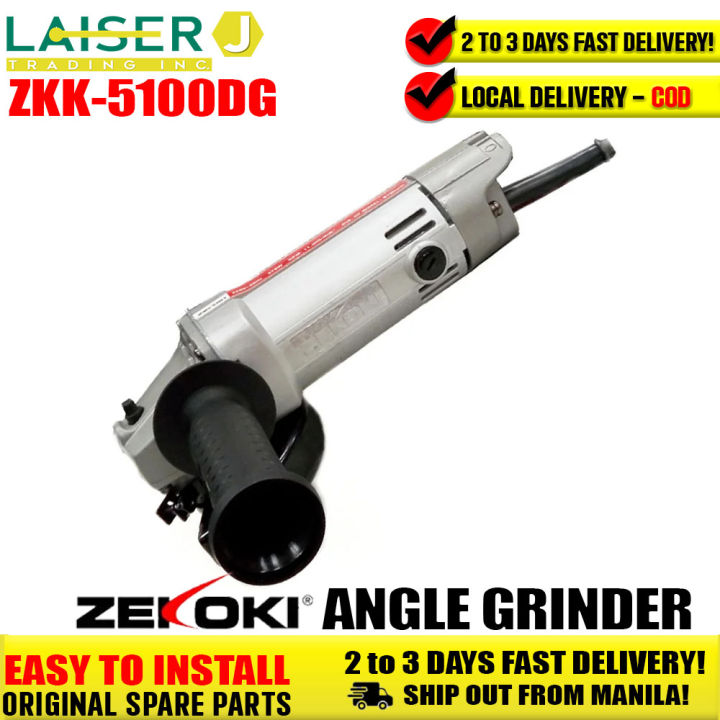 ZEKOKI Angle Grinder model zkk-5100DG guarantee Authentic heavy duty ...