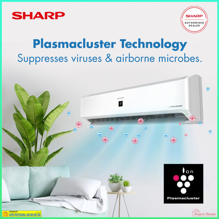 ((Pwp Installation)) Sharp J-Tech Inverter Air Conditioner ...