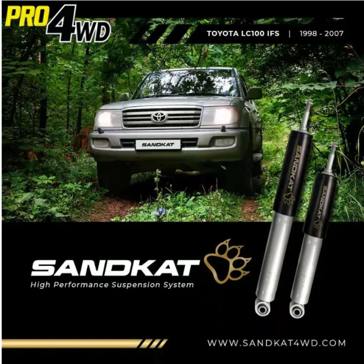 Sandkat Toyota Land Cruiser 100 Series Nitrogas Type Shock Absorber 1 ...