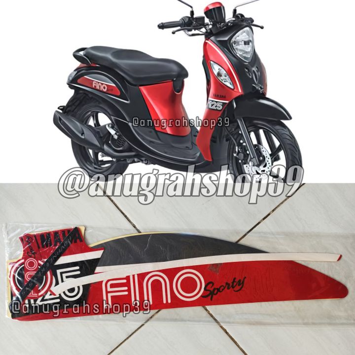 STIKER STICKER FINO 2017 2018, STRIPING YAMAHA FINO 2017 2018 STANDAR ...