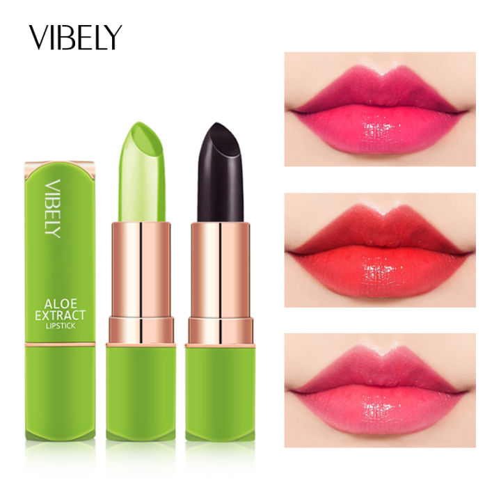 Aloe Vera Moisturizing Magic Color-Changing Lipstick Jelly Lipstick ...