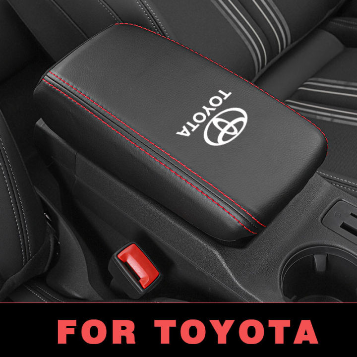 สำหรับ Toyota ภายในรถคอนโซลกลางฝาปิดที่เท้าแขนกล่องฝาครอบป้องกันตัด ...