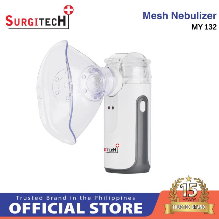 Surgitech Mesh Nebulizer Portable Nebulizer MY 132 GRAY | Lazada PH