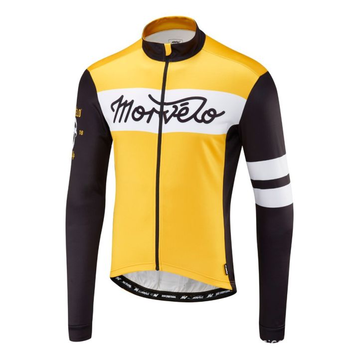 #MORVELO เสื้อขี่จักรยานแขนยาวผู้ชายแบบใหม่ฤดูใบไม้ผลิและฤดูร้อนระบาย ...