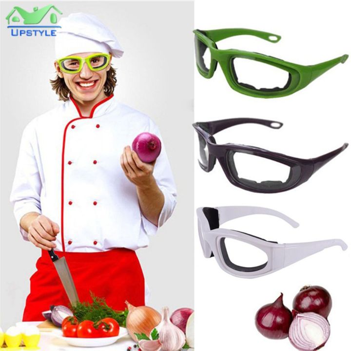 【Upstyle】1Pcs Eye Protection Onion Goggles Barbecue Safety Glasses Eyes ...