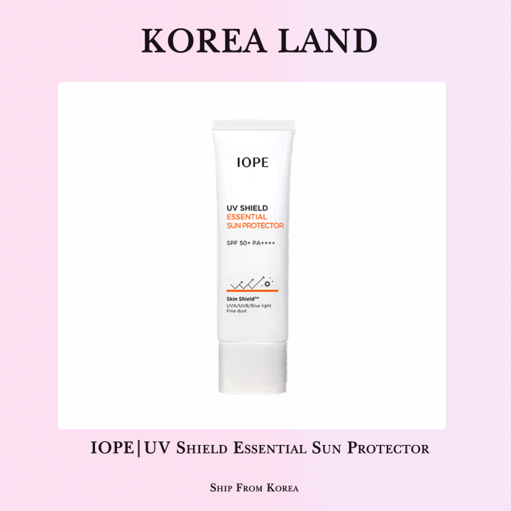 IOPE | UV Shield Essential Sun Protector SPF 50+ PA++++ (50ml) | Lazada