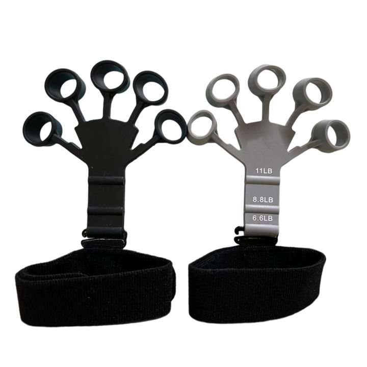 1 Set Finger Trainer High Elasticity Ergonomics Non-slip Strengthens ...