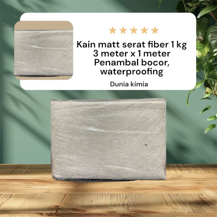 Kain Mat - 1 Kg - Waterproofing - Serat Fiber - Penambal Bocor - Anti ...