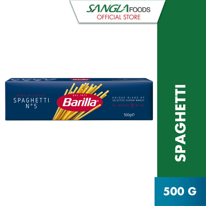 Barilla Spaghetti No.5 Pasta (500g) Halal Certified | Lazada