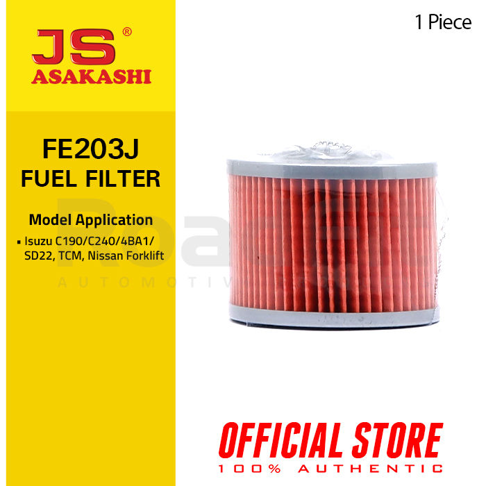 JS Fuel Filter FE203J For Isuzu C190/C240/4BA1/SD22, TCM, Nissan ...