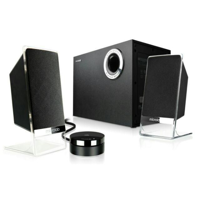 Microlab ลำโพง Microlab M200 2.1 Platinum BLUETOOTH , M200 BT Bluetooth ...