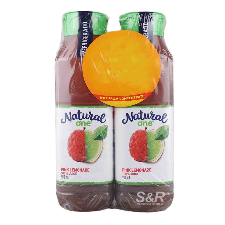 Natural One Pink Lemonade Juice (900mL x 2pcs) | Lazada PH