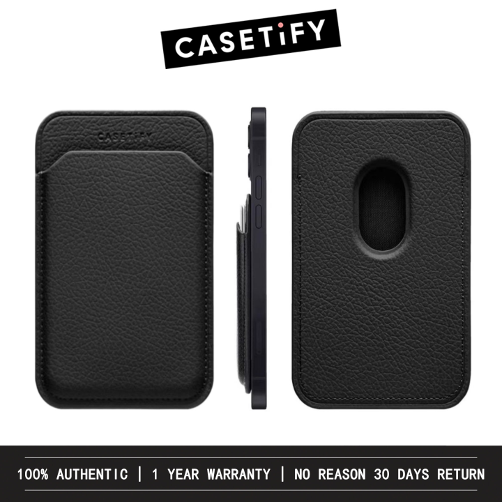 CASETiFY Snappy BioVeg with Magsafe Stand Wallet Card Leather Card ...