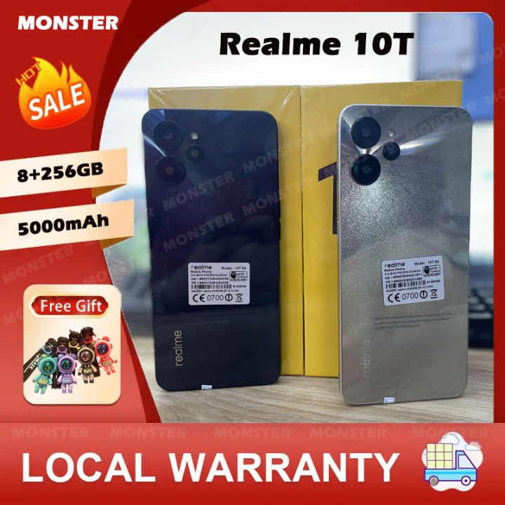 Realme 10T Original 8+256GB 6.6 inch Cellphone Big Sale Android 5G smartphone 5000mAh Good ...