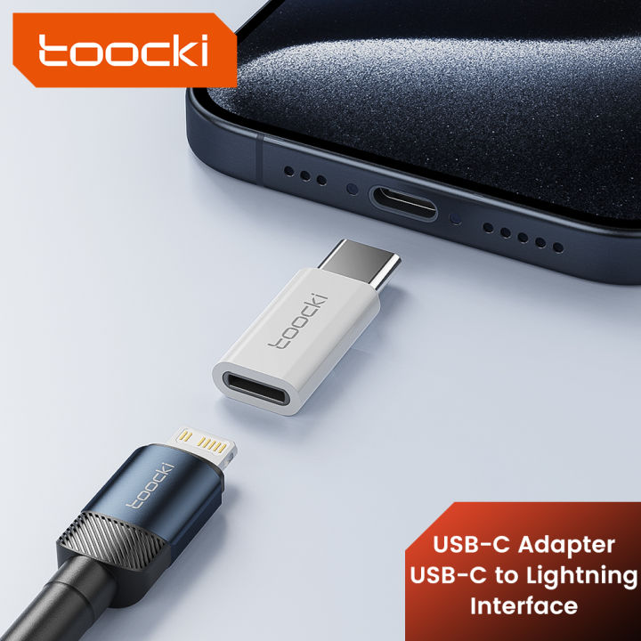 Toocki USB OTG ตัวผู้เป็นตัวแปลงคอนเนคเตอร์ชนิด C เป็น LOS อะแดปเตอร์ ...
