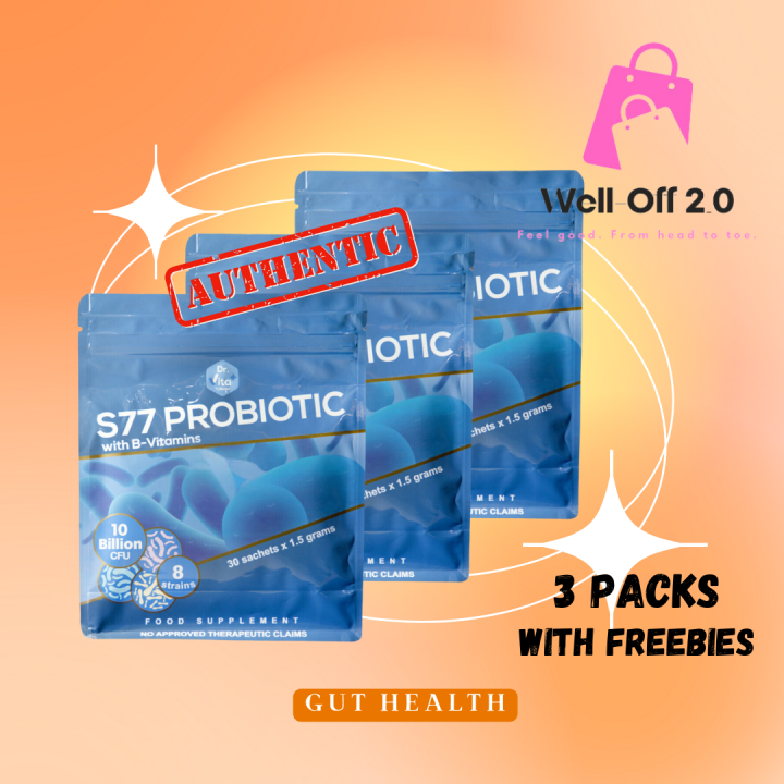 Dr. Vita S77 Probiotic with B-Vitamins 10 billion CFU 8 Strains 30 ...