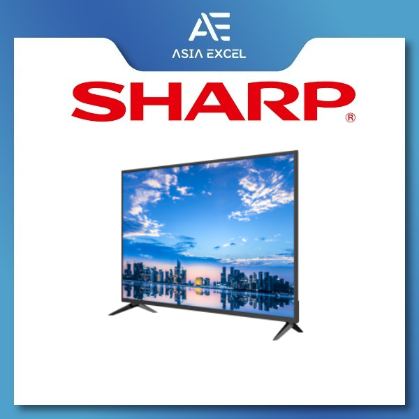 SHARP 4T-C50EJ2X 50 INCH FRAMELESS 4K ULTRA HD SMART TV | Lazada Singapore