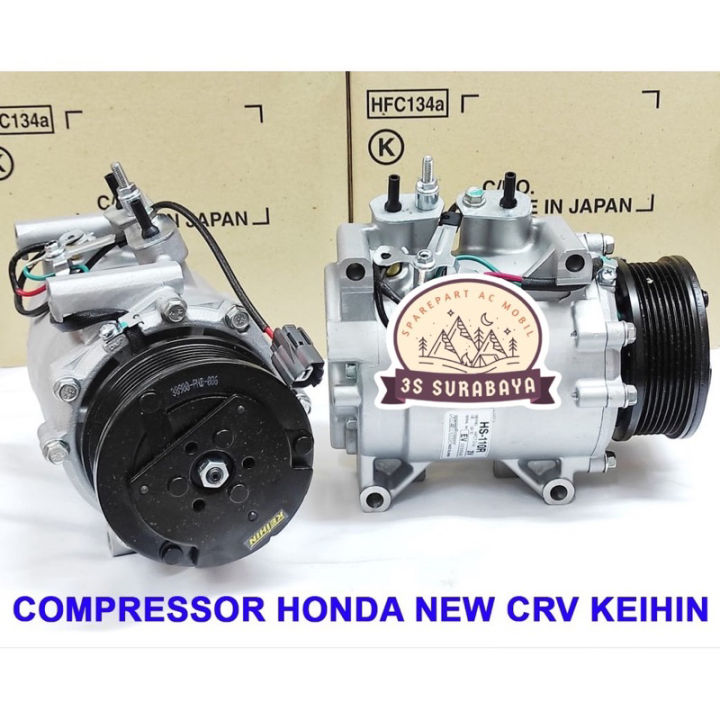Kompresor Honda Crv Gen 2 Tipe Keihin Compressor Ac Mobil | Lazada ...